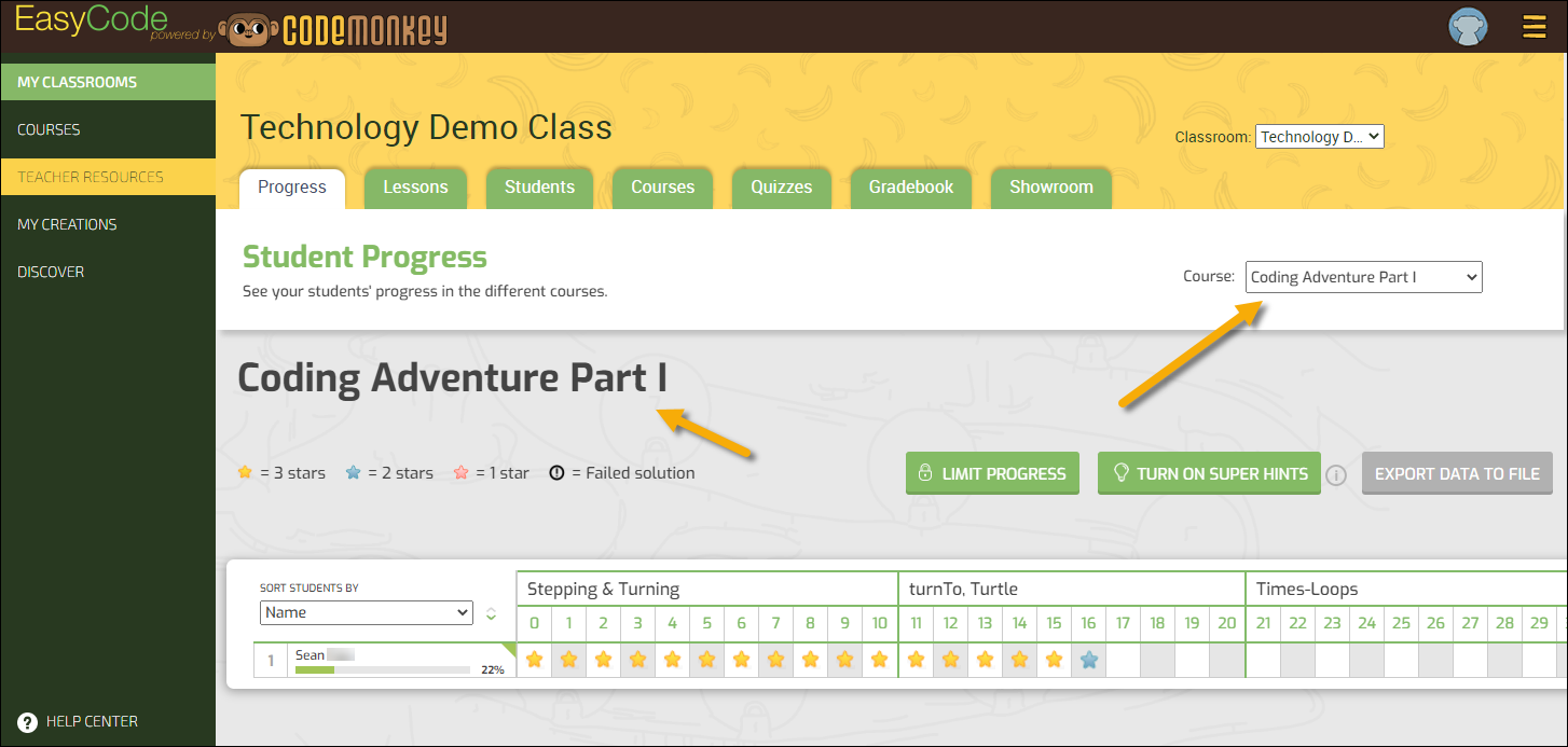 Viewing and launching teacher dashboards for curriculum items