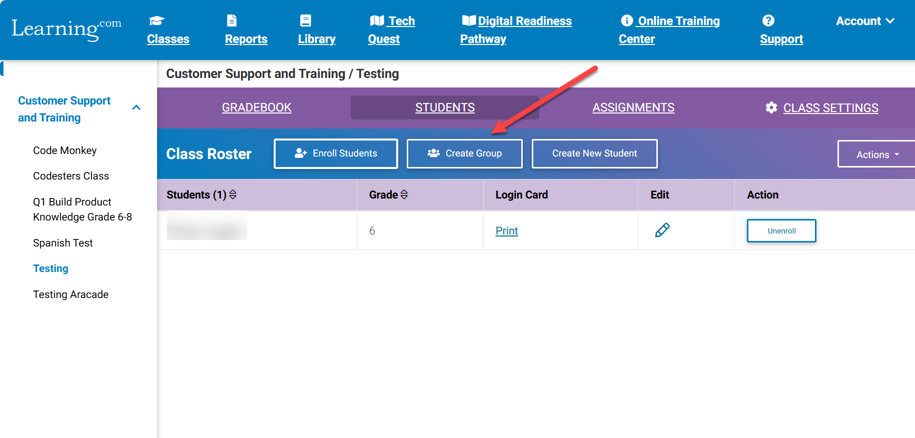 How to Create Class Groups